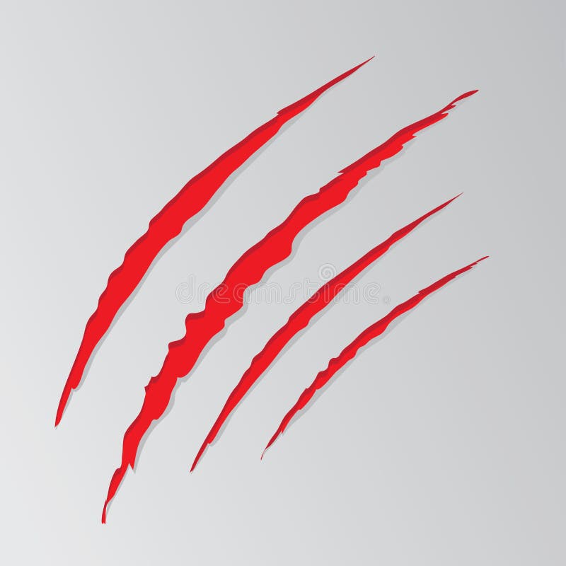 Grunge Cat Scratches stock vector. Illustration of thriller - 74959884