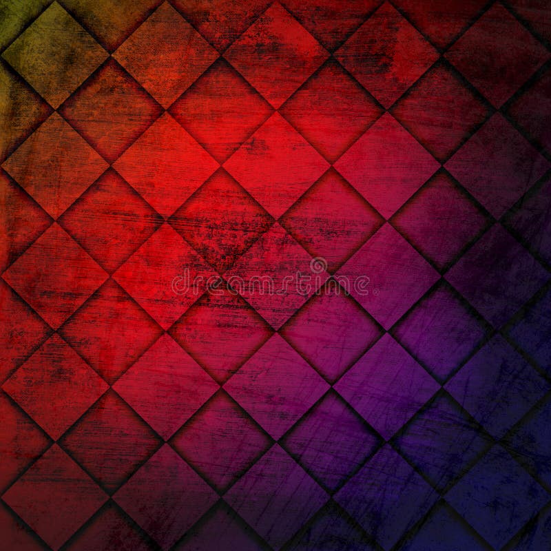 Grunge Checkered Background Stock Illustration - Illustration of ...