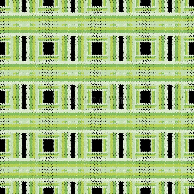 Set of 4 Checkered Green Background Stock Vector - Illustration of ...