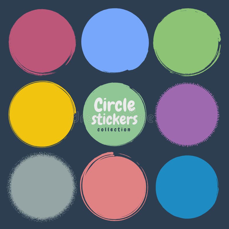 Color Stickers Stock Illustrations – 45,516 Color Stickers Stock ...