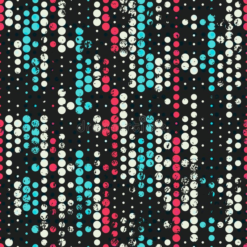 Grunge Circles Seamless Pattern Stock Vector - Illustration of grunge, brown: 33361913