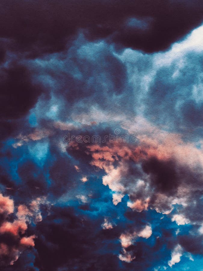 Grunge Cloudy Background stock illustration. Illustration of cloudscape ...