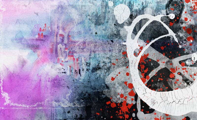 Creative grunge collage stock image. Image of texture - 24460943