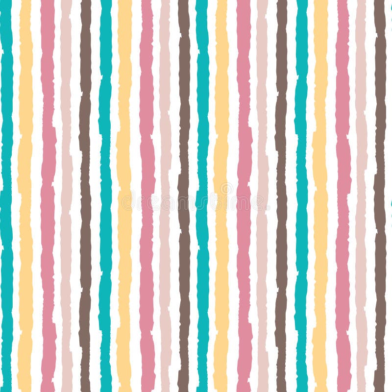 Colorful Grunge Stripes Seamless Vector Pattern Background Illustration ...