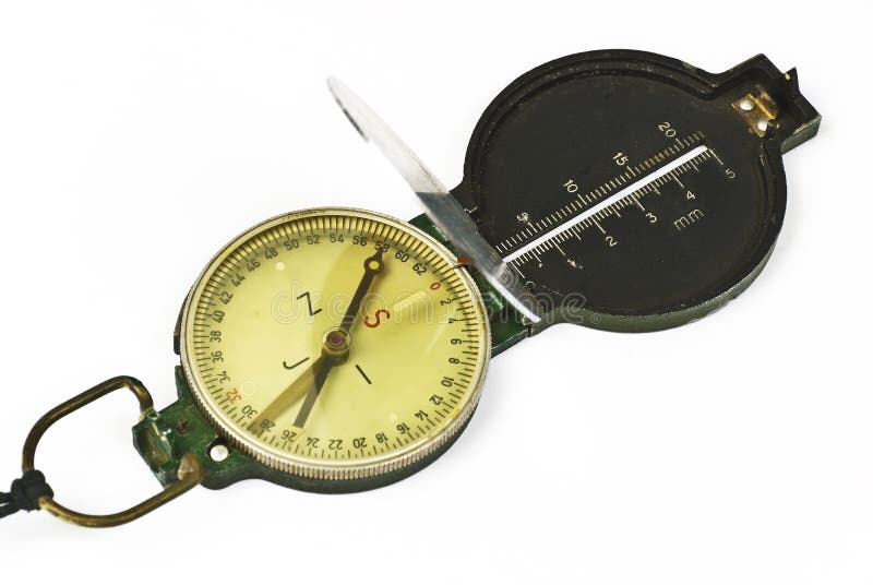 Old compass stock image. Image of outdoor, boat, direction - 50721