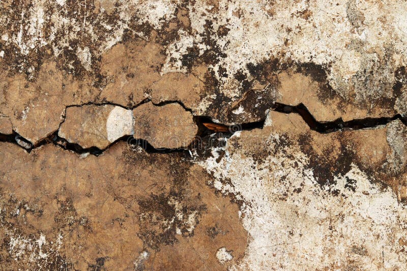 Grunge Concrete Cement Wall Crack Design Texture Background Wallpaper ...