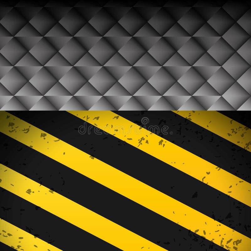 Grunge construction sign stock vector. Illustration of vector - 6399739