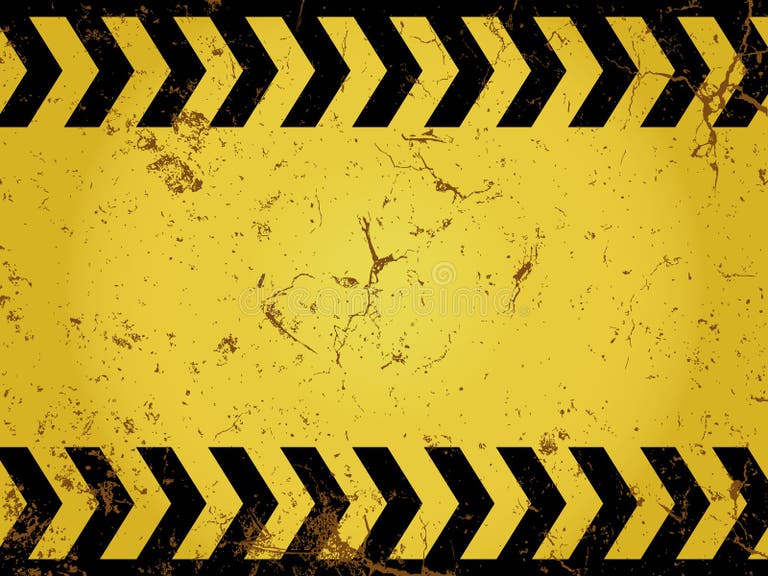 Grunge construction sign stock vector. Illustration of vector - 6399739