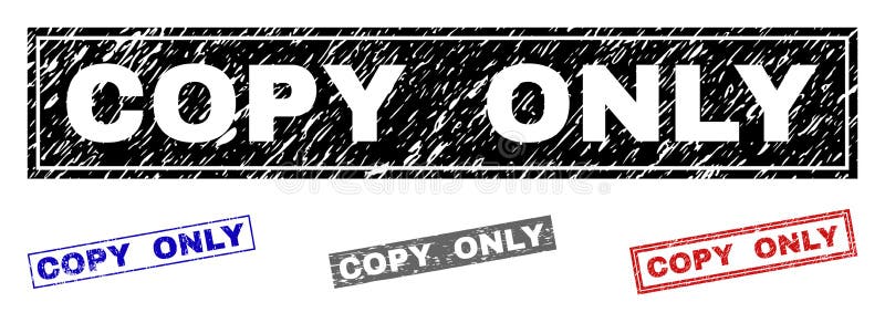 Grunge Copy Word Rubber Stamp. Copy Red Sign Sticker Set. Grunge ...