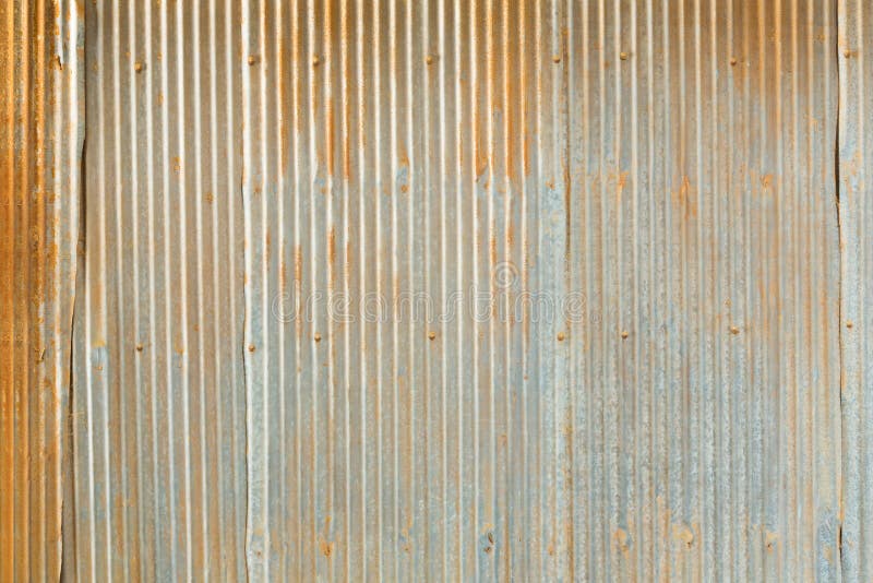 Old corrugated metal roof stock photo. Image of industry - 15889346