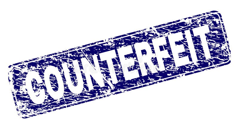 Counterfeit Rubber Stamp stock vector. Illustration of icon - 84935220