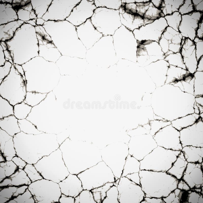 Grunge Crack Frame Design Element Stock Photo - Image of grungy, burnt ...