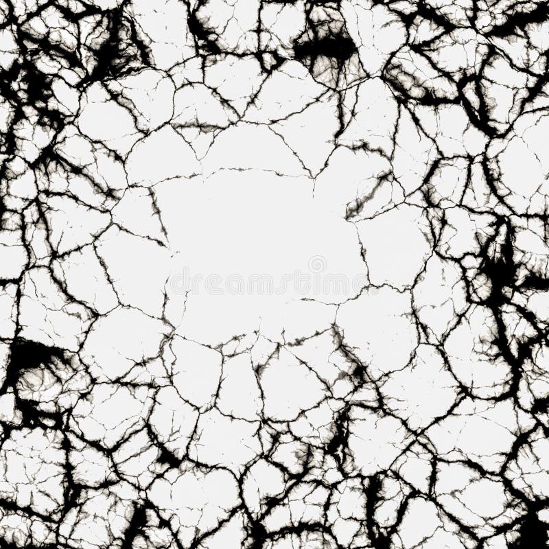 Grunge Crack Frame Design Element Stock Image - Image of ancient ...