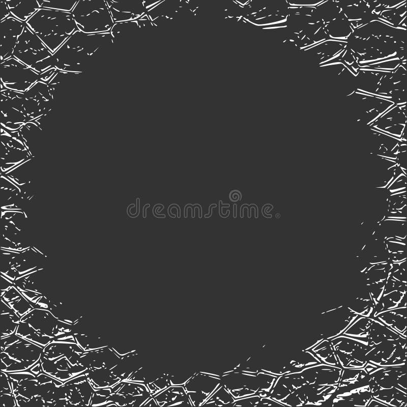 Grunge Cracks Effect Texture. Stock Vector - Illustration of distress ...