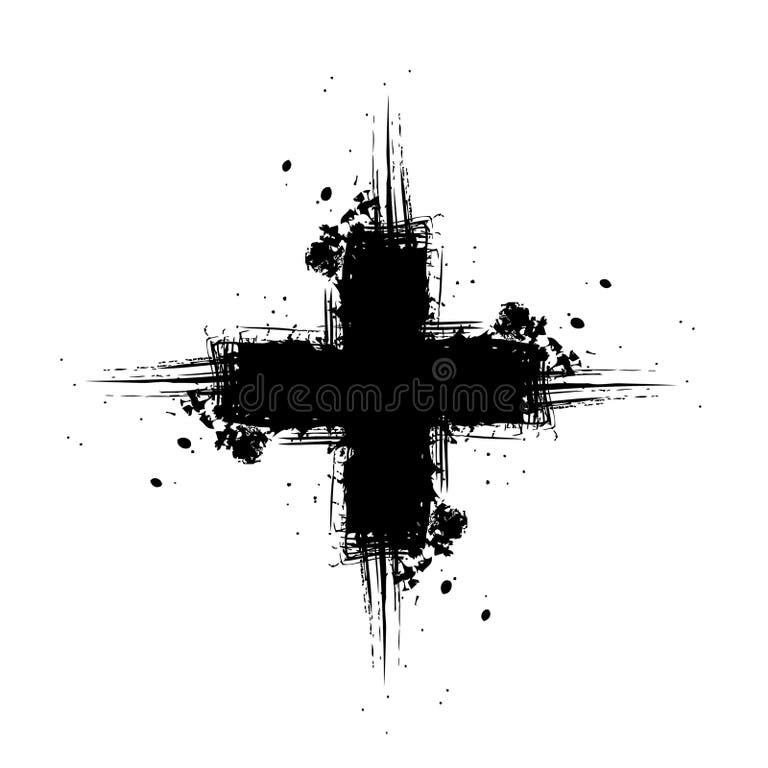 Grunge Cross Stock Illustrations – 140,480 Grunge Cross Stock ...