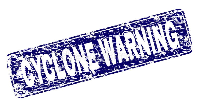 Cyclone Warning Hurricane Weather Alert Typo Header News Logo Banner ...