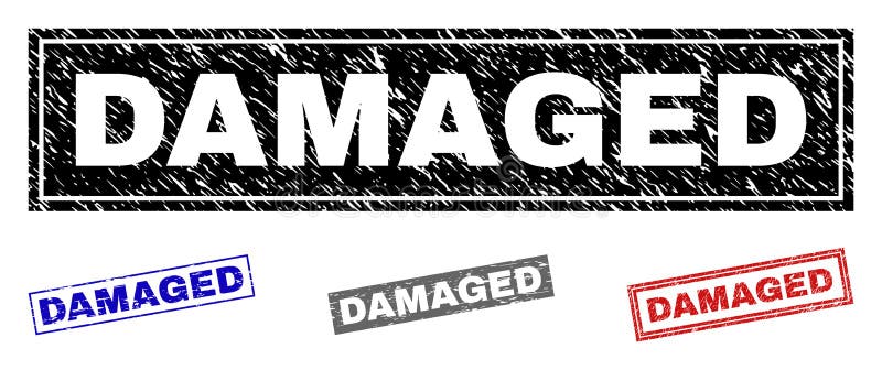 Destroyed Scratched Stamp Red Stock Illustrations – 89 Destroyed ...