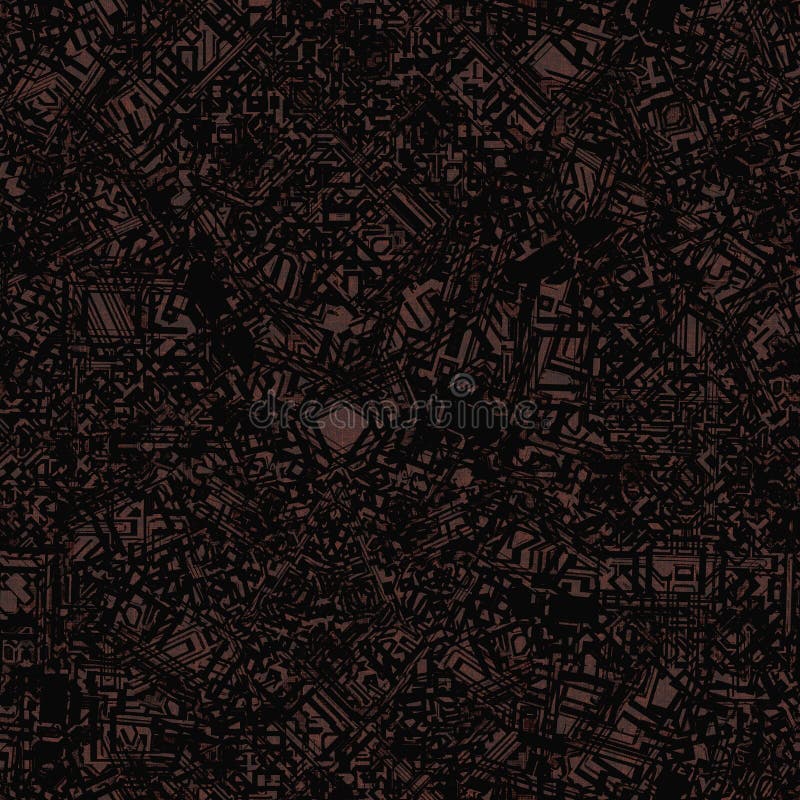 Grunge Dark Brown Random Geometric Dyed Seamless Texture Material ...