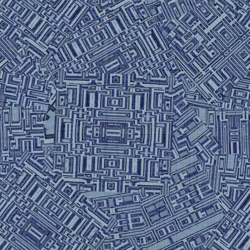 Grunge Denim Random Geometric Acid Wash Seamless Texture Material ...