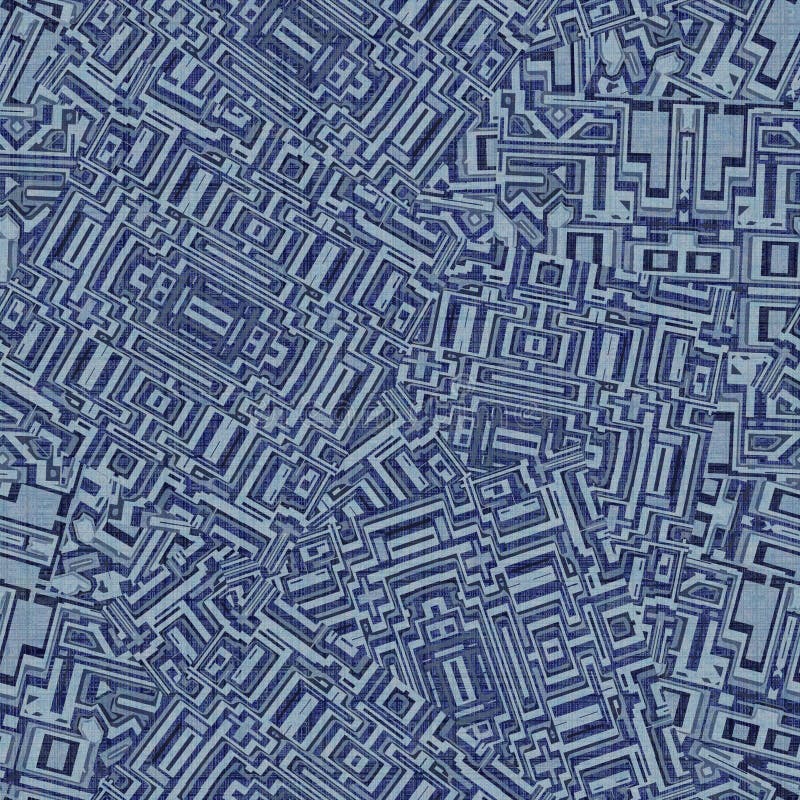 Grunge Denim Random Geometric Acid Wash Seamless Texture Material ...