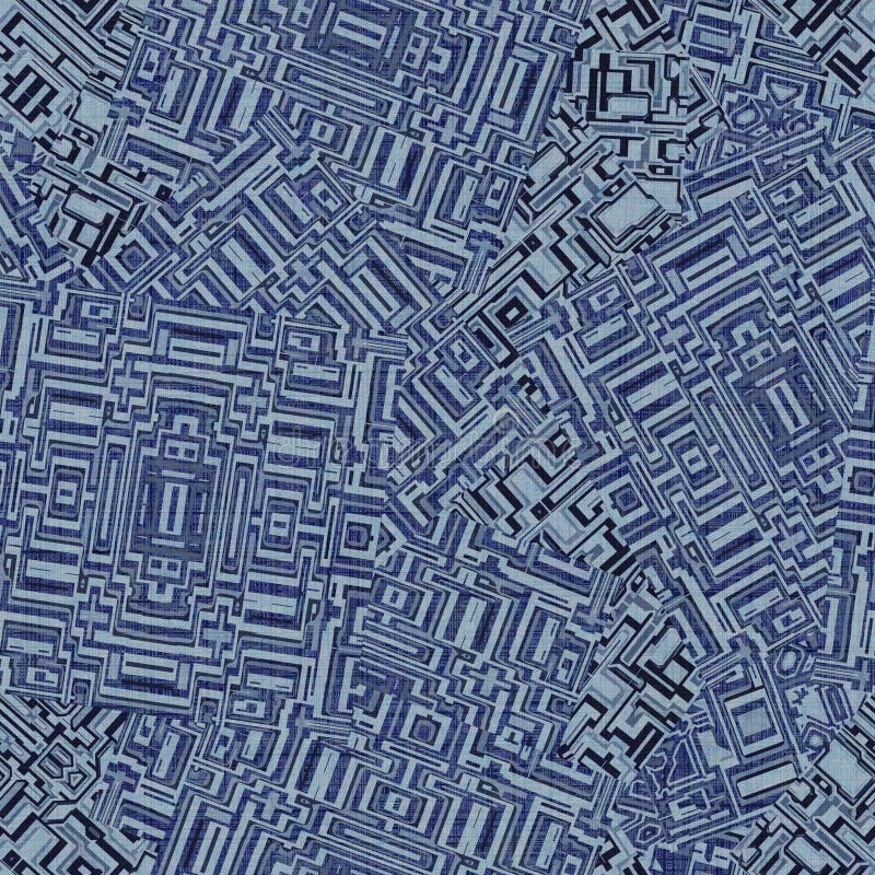 Grunge Denim Random Geometric Acid Wash Seamless Texture Material ...