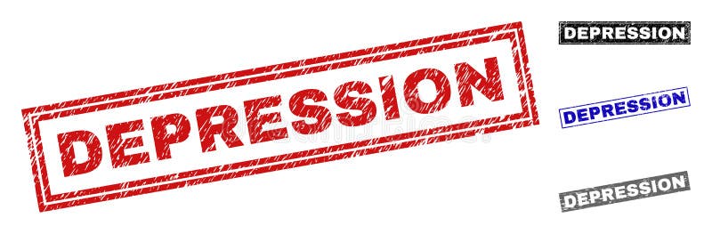 Depression Rectangular Stamp Stock Illustrations – 101 Depression ...