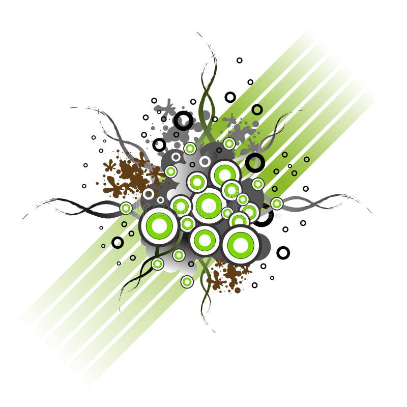 Grunge design stock vector. Illustration of ornate, elegance - 4149394