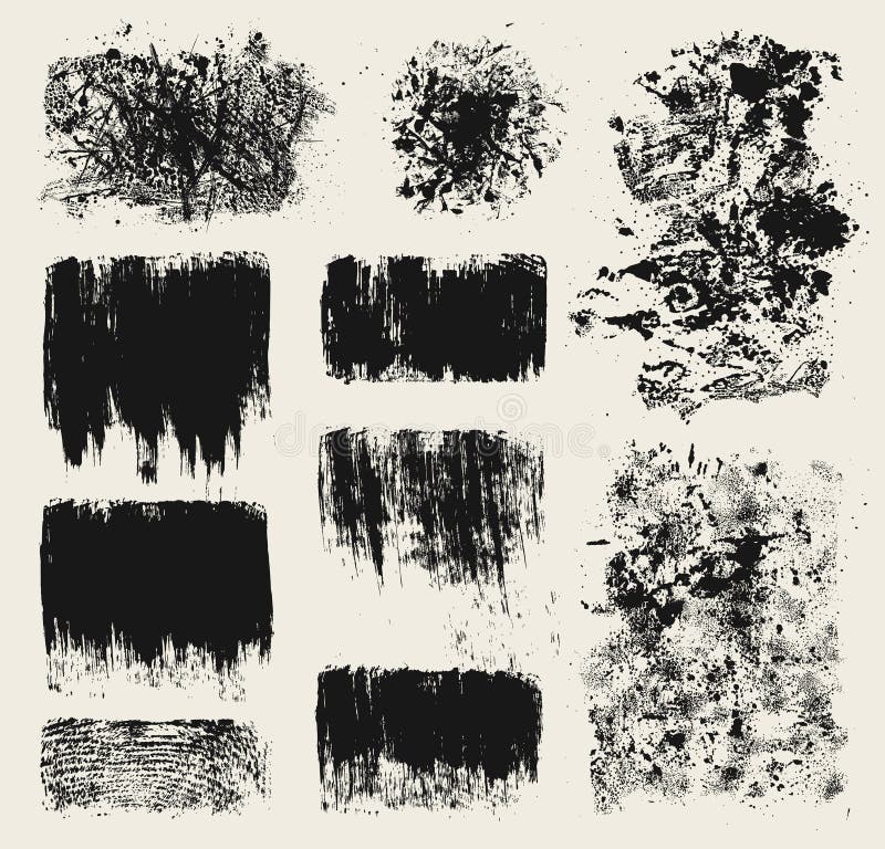 Grunge design elements stock vector. Illustration of distressed - 22066137