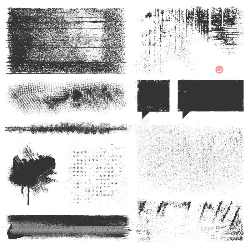 Grunge Design Elements stock vector. Illustration of splattered - 52691500