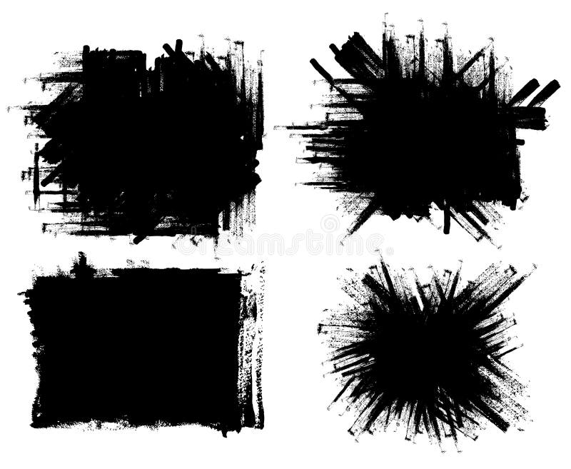 Grunge design elements stock vector. Illustration of messy - 32485504