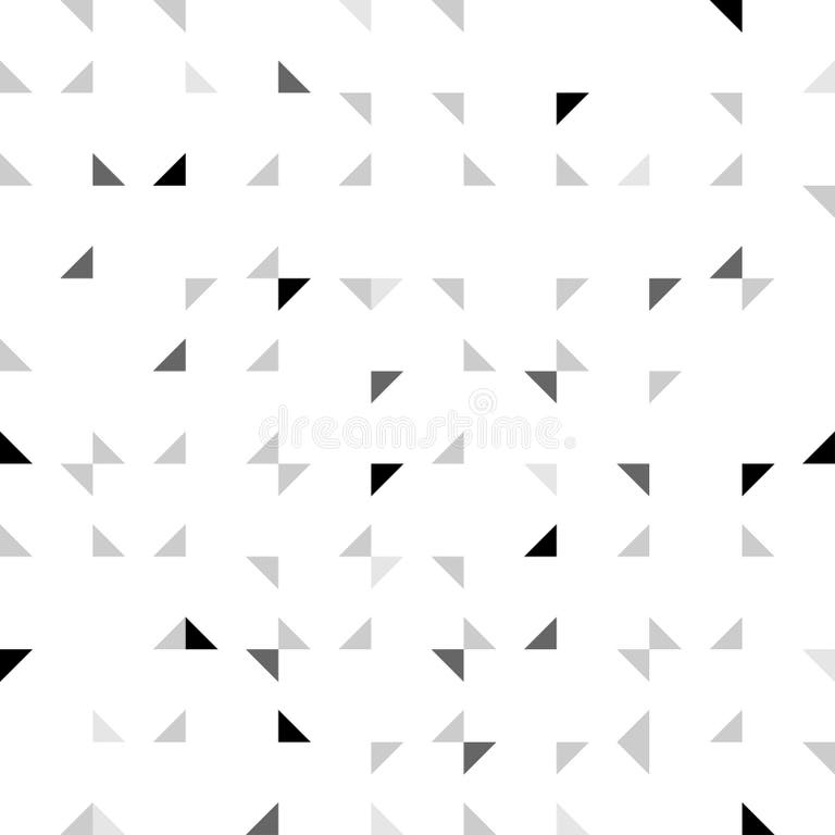 Rotate Triangle in Square Grid. Seamless Geometric Pattern Vector Stock ...