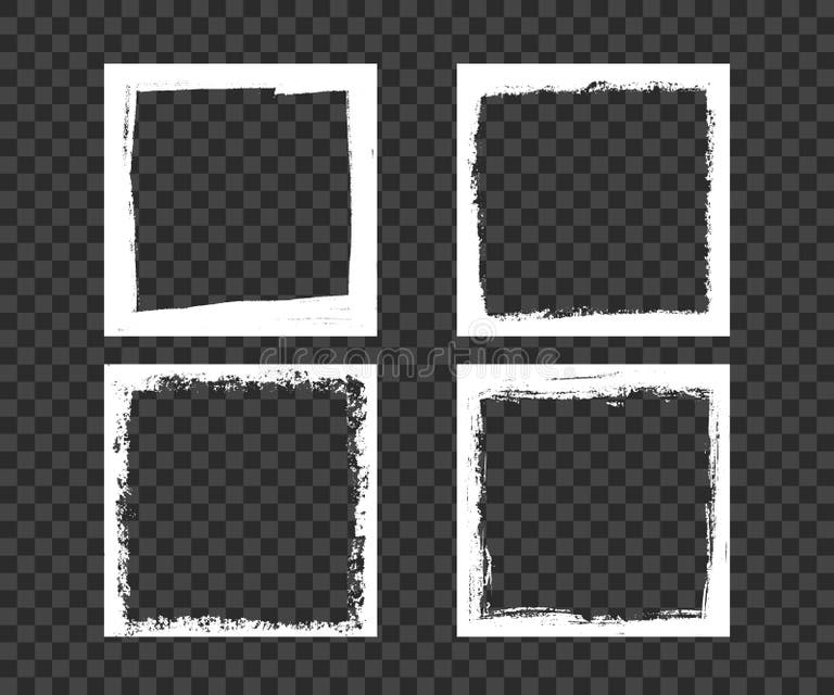 Chalk Square Border Transparent Background Stock Illustrations – 72 ...