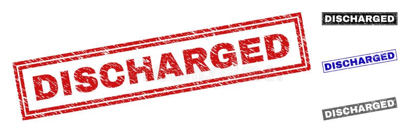 Discharged Grunge Rubber Stamp Stock Vector - Illustration of print ...