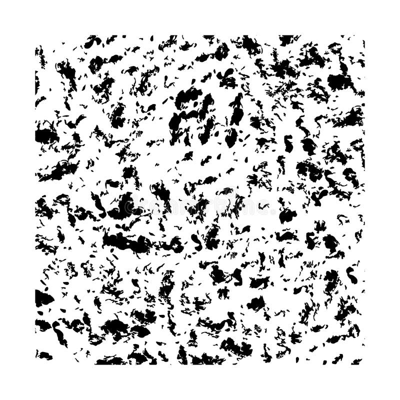 Grunge Distressed Ink Texture Overlay. Abstract Messy Blobs and ...