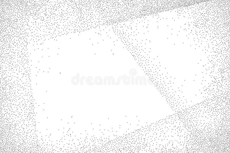 Grunge Dot Texture Background Stock Vector - Illustration of dots, grey ...
