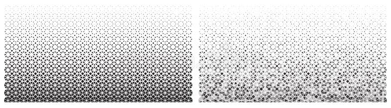 Dotted Triangle Halftone Mosaic Pattern Background Stock Illustrations – 244 Dotted Triangle ...
