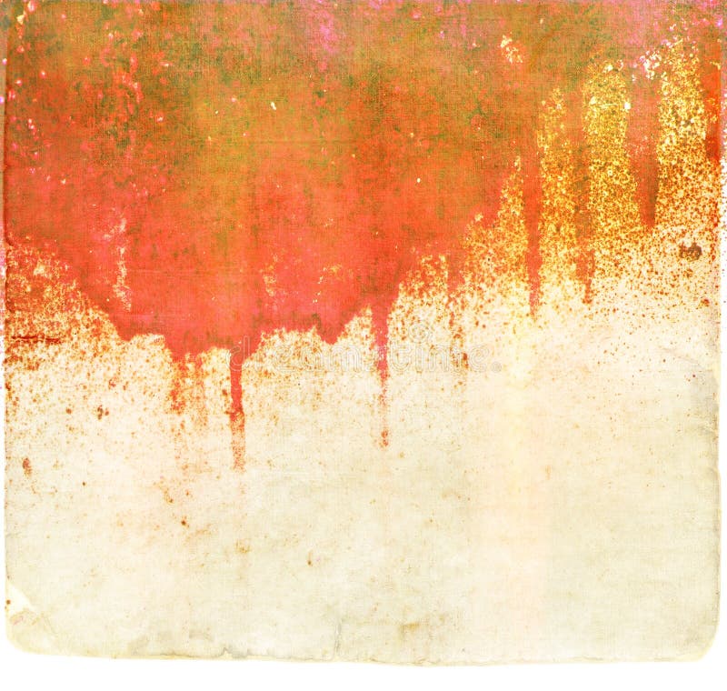 Grunge Red Dripping Texture Background Stock Illustration ...