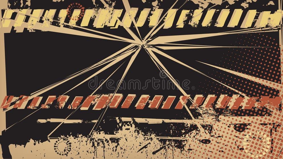 Grunge Explosion Background. Stock Vector - Illustration of broken ...