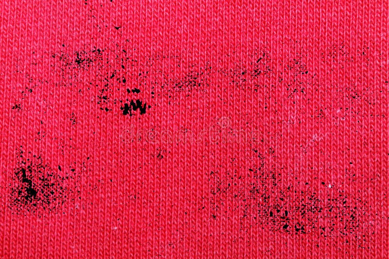 Grunge Fabric Red Colored Texture or Background. Stock Photo - Image of ...