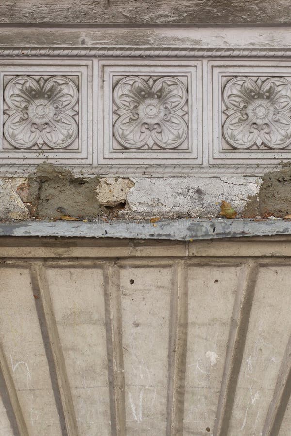 Deteriorated facade stock photo. Image of cold, close - 41194188