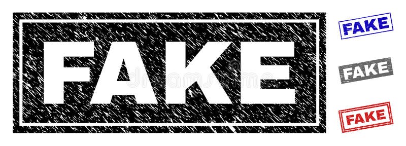 Grunge FAKE Textured Rectangle Watermarks Stock Vector - Illustration ...