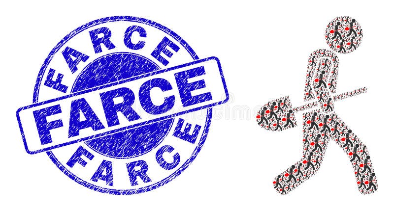 Grunge Farce Stamp and Shovel Robber Recursive Composition of Self ...