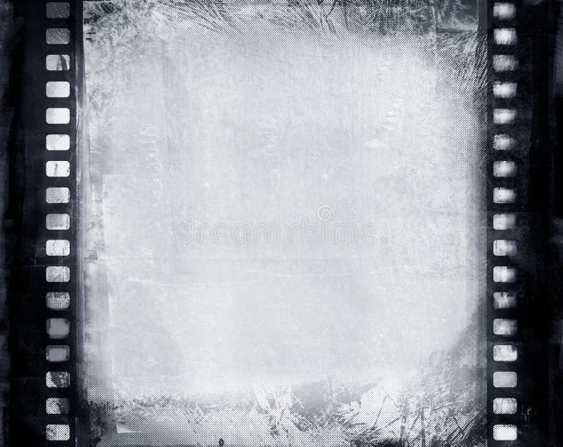 Grunge film frame stock illustration. Illustration of dirt - 4667309