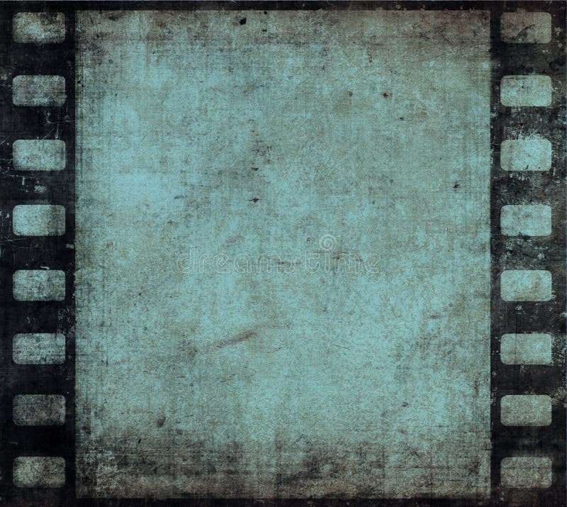 Old Film Negative Frame - Grunge Background Stock Illustration ...
