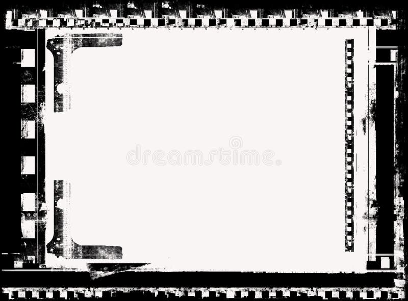 Grunge film frame stock illustration. Illustration of dirt - 2017377