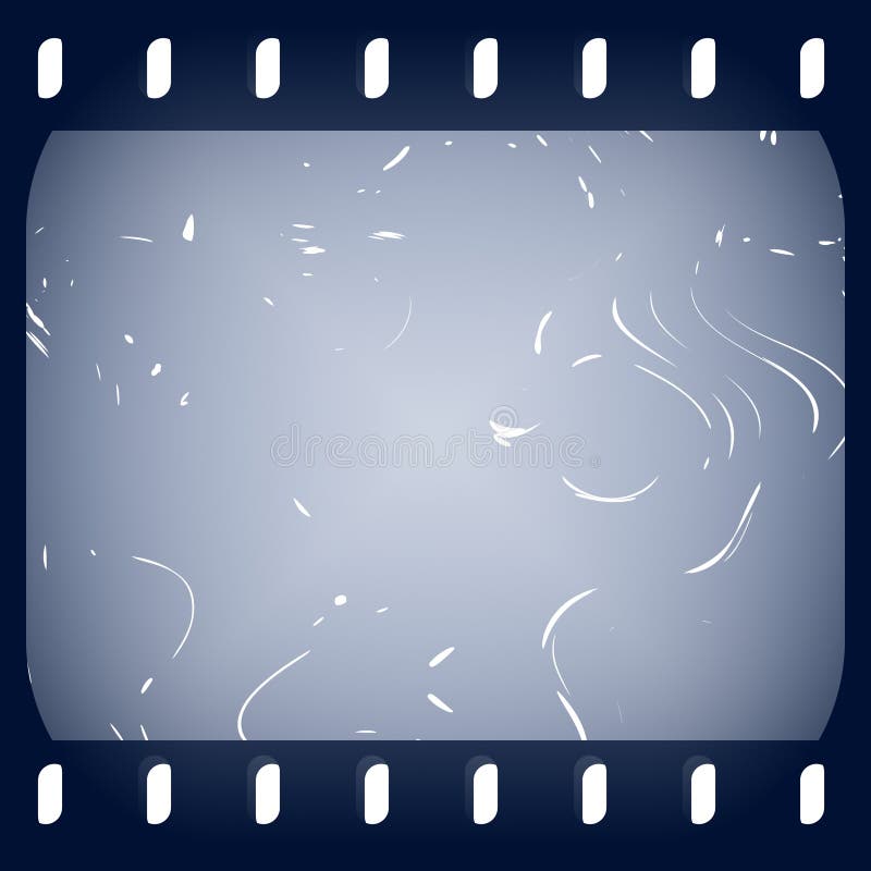 Grunge film frame stock illustration. Illustration of digital - 7454299