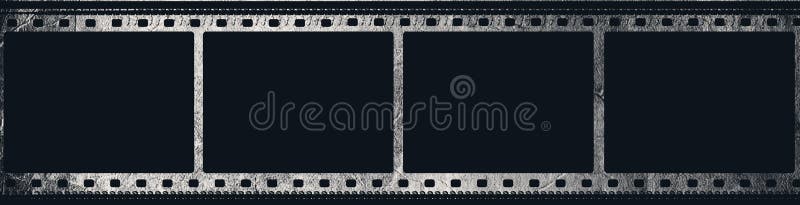 Grunge Film Frame with Space for Your Text Stock Illustration ...