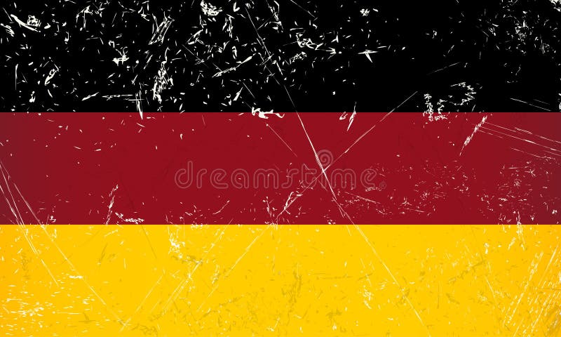 Grunge Flag Country - Germany Stock Vector - Illustration of national ...