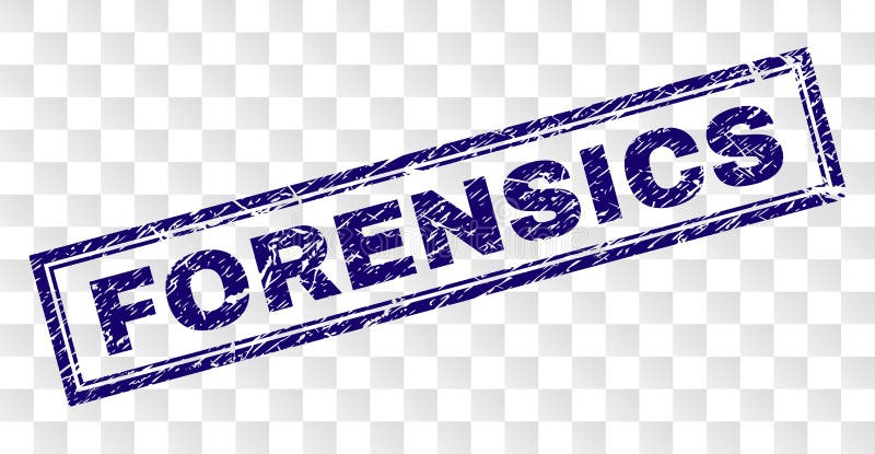 Forensics Stamp Typographic Stamp Stock Vector - Illustration of ...