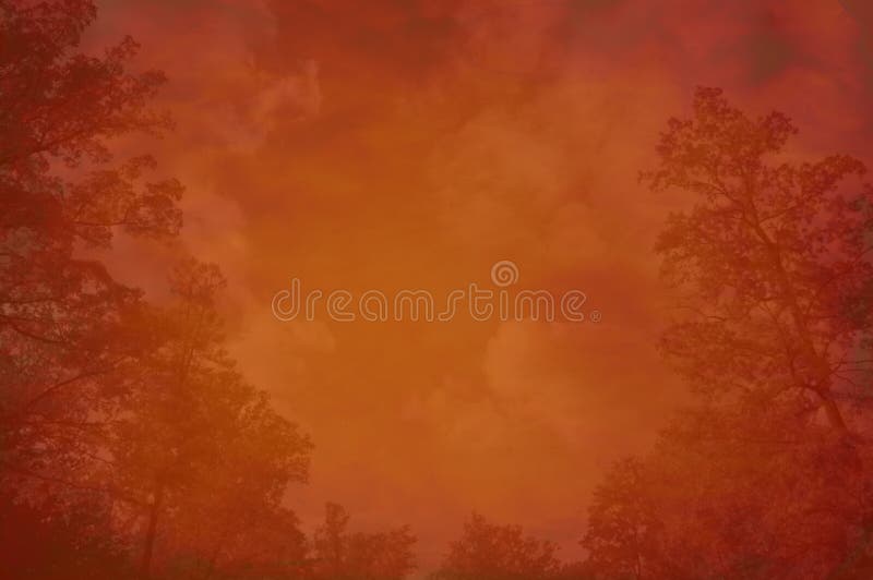Grunge forest background stock illustration. Illustration of decorative ...